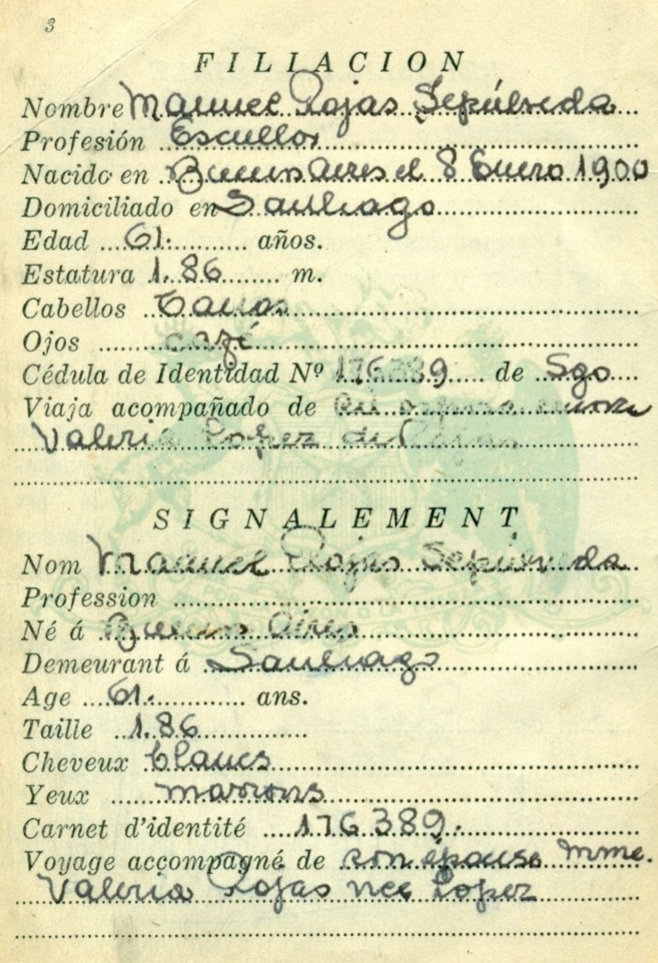 Archivo Manuel Rojas - Centro de Estudios de Literatura Chilena